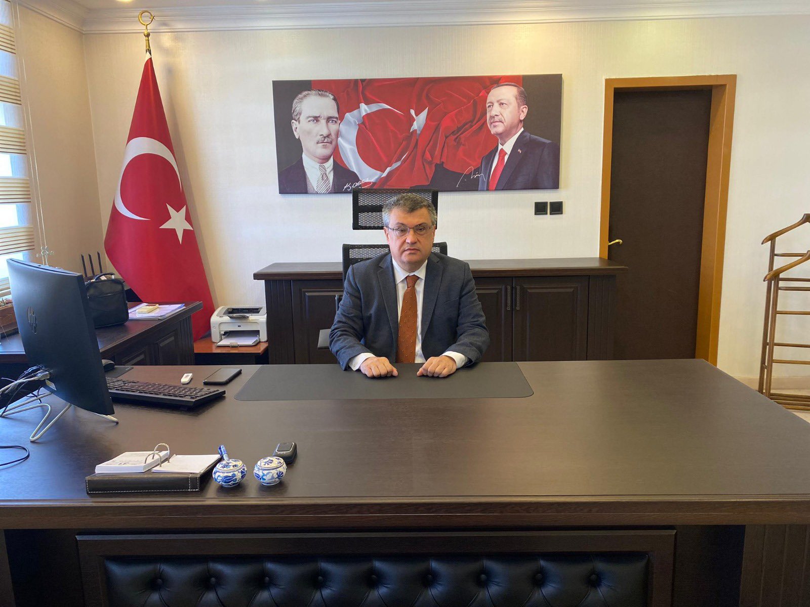 Çiftlikköy Kaymakamı Ali Ada göreve başladı - Manşet Gazetesi